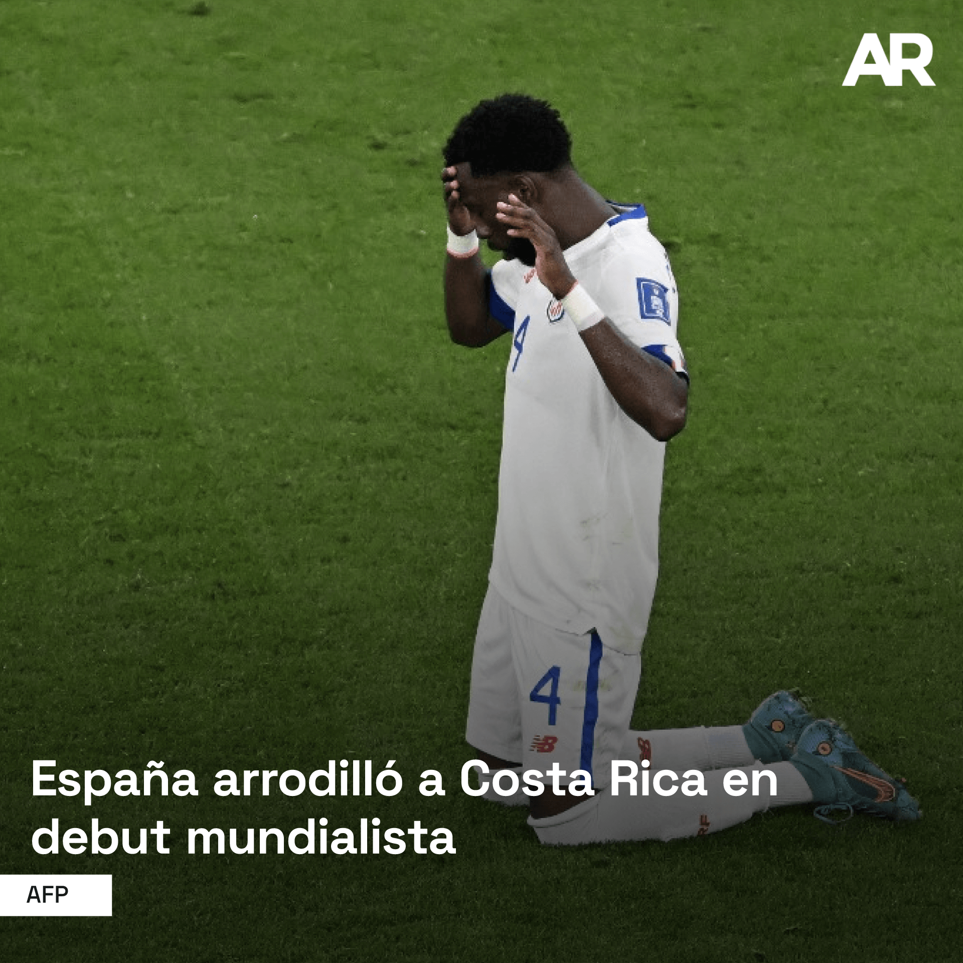 España arrodilló a Costa Rica en debut mundialista