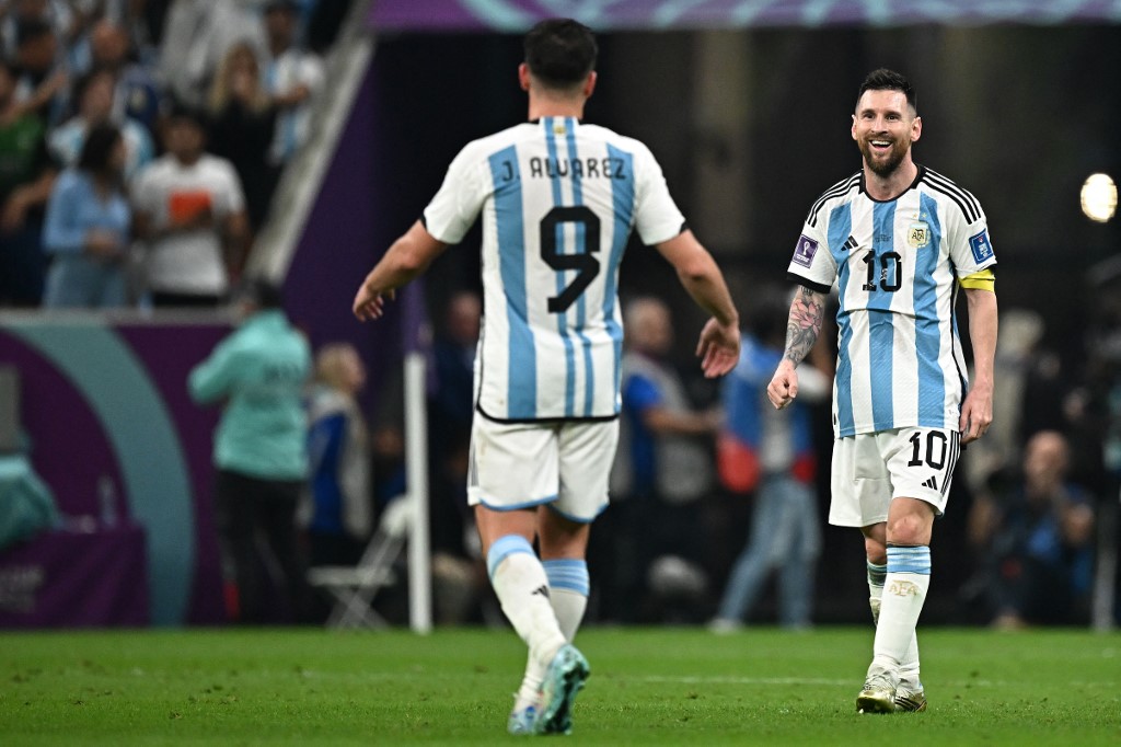 Messi y Julián Álvarez llevan a Argentina a la final del Mundial