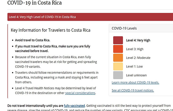 Por alza en casos de covid y por crímenes, Estados Unidos recomienda no ...