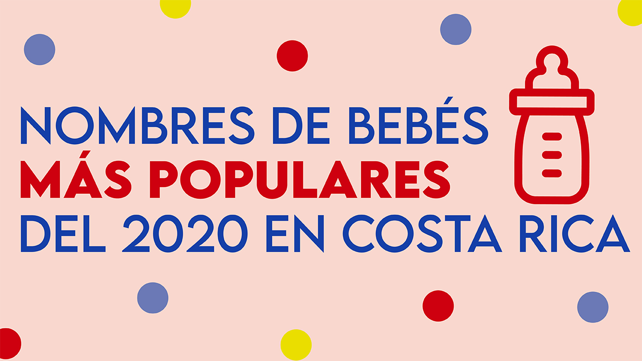 Nombres de bebés más populares del 2020 en Costa Rica