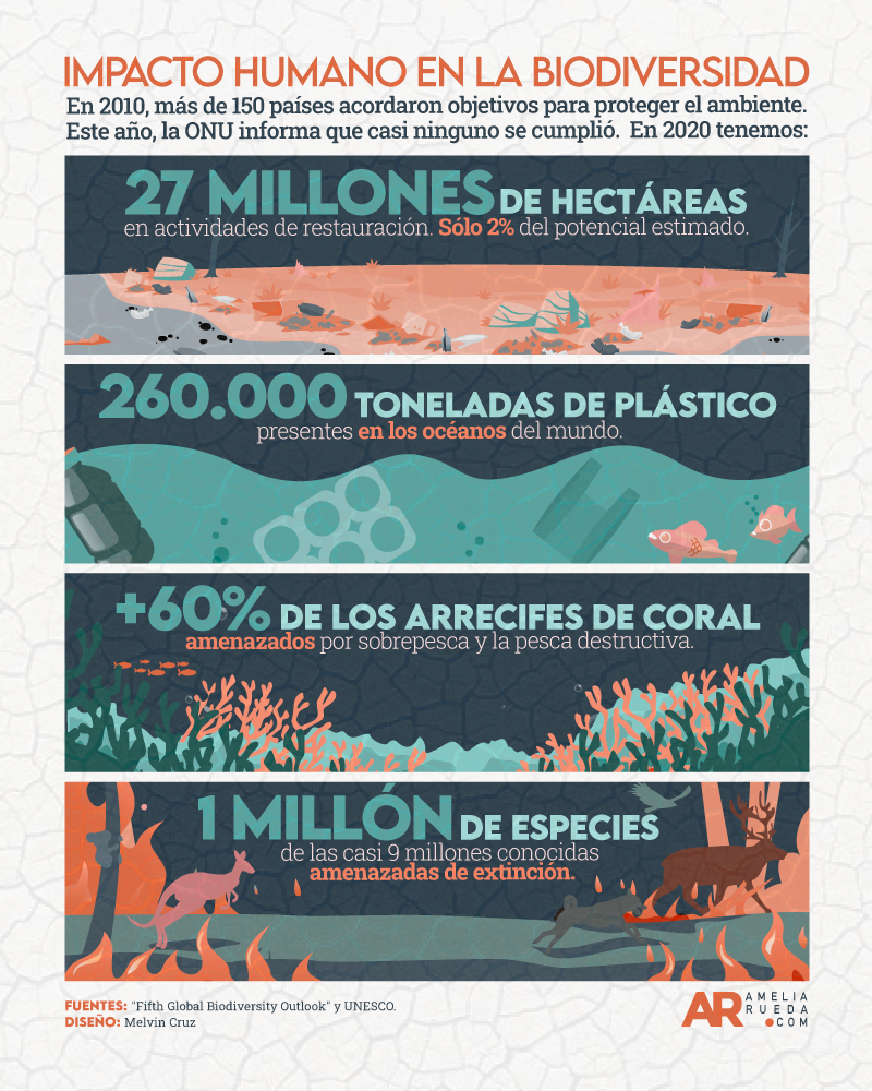Impacto humano en la biodiversidad